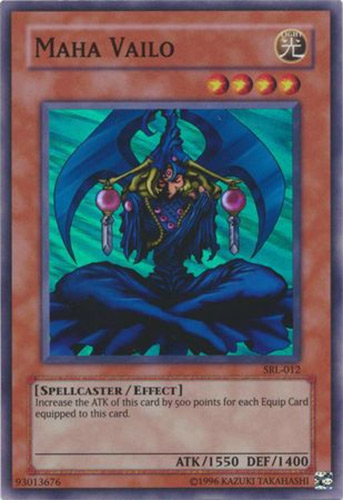 Yu-Gi-Oh Card - SRL-012 - MAHA VAILO (super rare holo): BBToyStore.com - Toys, Plush, Trading ...