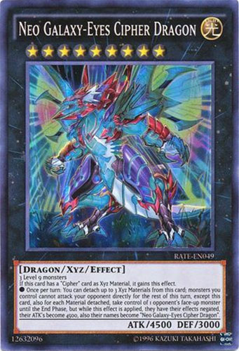 Yu-Gi-Oh Card - RATE-EN049 - NEO GALAXY-EYES CIPHER DRAGON (super rare holo): BBToyStore.com ...