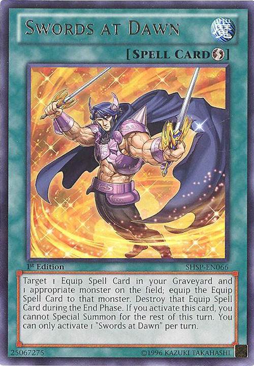 Yu-Gi-Oh Card - SHSP-EN066 - SWORDS AT DAWN (rare): BBToyStore.com ...