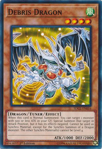 Yu-Gi-Oh Card - SDCL-EN016 - DEBRIS DRAGON (common): BBToyStore.com ...