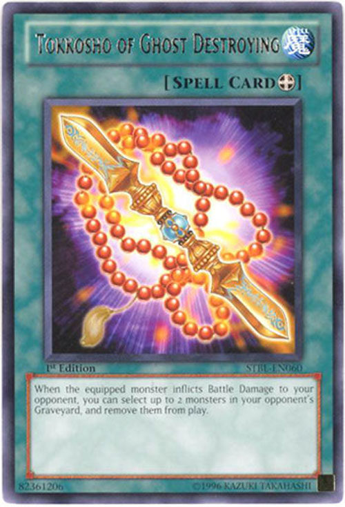 Yu-Gi-Oh Card - STBL-EN060 - TOKKOSHO OF GHOST DESTROYING (rare ...