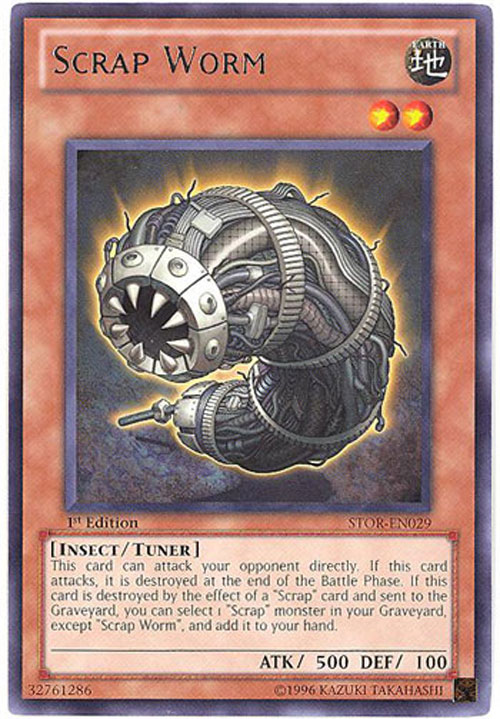 Yu-Gi-Oh Card - STOR-EN029 - SCRAP WORM (rare): BBToyStore.com - Toys ...