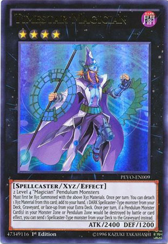 Yu-Gi-Oh Card - PEVO-EN009 - TIMESTAR MAGICIAN (ultra rare holo ...