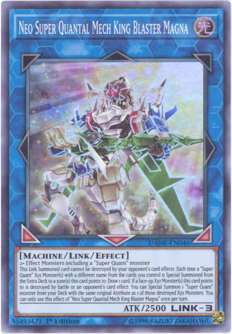 Yu-Gi-Oh Card - DANE-EN046 - NEO SUPER QUANTAL MECH KING BLASTER MAGNA ...