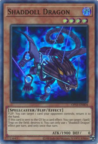 Yu-Gi-Oh Card - OP15-EN004 - SHADDOLL DRAGON (super rare holo ...
