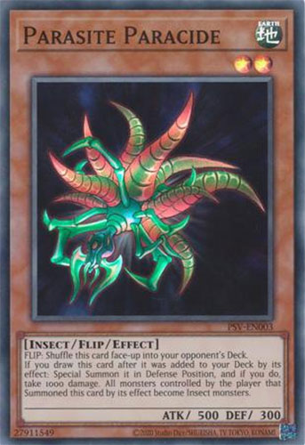 Yu-Gi-Oh Card 25th Anniversary - PSV-EN003 - PARASITE PARACIDE (super ...