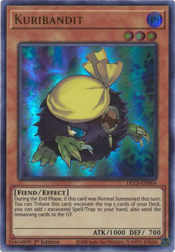 Yu-Gi-Oh Card - DLCS-EN004 - KURIBANDIT (ultra rare holo): BBToyStore ...