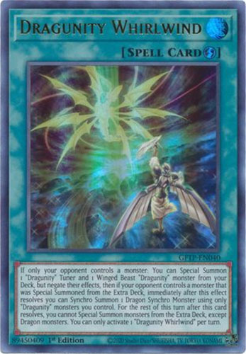Yu-Gi-Oh Card - GFTP-EN040 - DRAGUNITY WHIRLWIND (ultra rare holo): BBToyStore.com - Toys, Plush ...