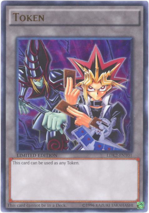 Yu-Gi-Oh Card - LDK2-ENT01 - TOKEN (ultra rare holo): BBToyStore.com ...