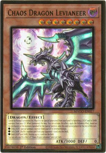 Yu-Gi-Oh Card - MAGO-EN017 - CHAOS DRAGON LEVIANEER [Alternate Art ...