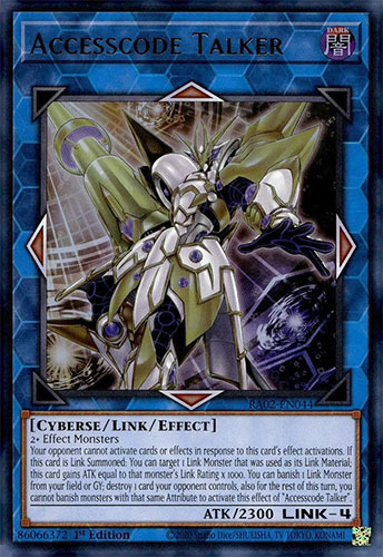 Yu-Gi-Oh Card - RA02-EN044 - ACCESSCODE TALKER (ultra rare holo): BBToyStore.com - Toys, Plush ...