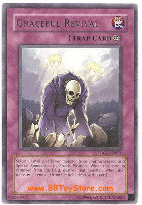 Yu-Gi-Oh Card - TDGS-EN064 - GRACEFUL REVIVAL (rare): BBToyStore.com ...
