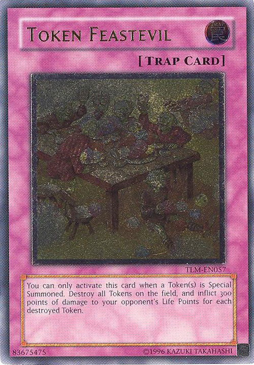 Yu-Gi-Oh Card - TLM-EN057 - TOKEN FEASTEVIL (ultimate rare holo ...