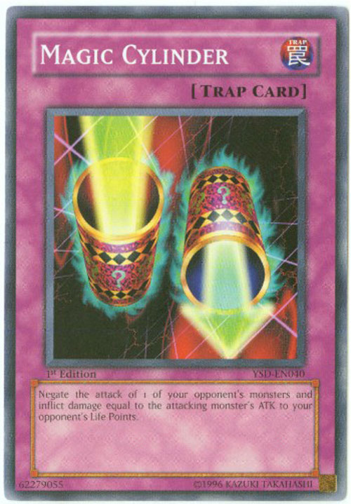 Yu-Gi-Oh Card - YSD-EN040 - MAGIC CYLINDER (common): BBToyStore.com ...
